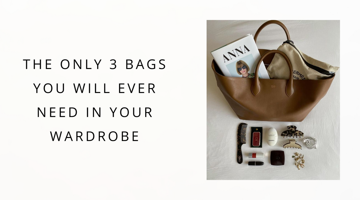 The Only 3 Bags You Will Ever Need in Your Wardrobe – Aines Boutique